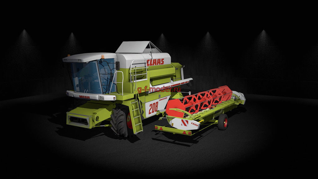 Мод "Claas Mega Pack" для Farming Simulator 2017 - FS-17-Комбайны ...
